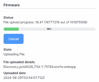 Discovery firmware upgrade procedure – Kidde Global Solutions Support